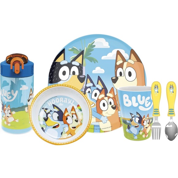 Disney | Kitchen | Zak Bluey Dinnerware Set | Poshmark